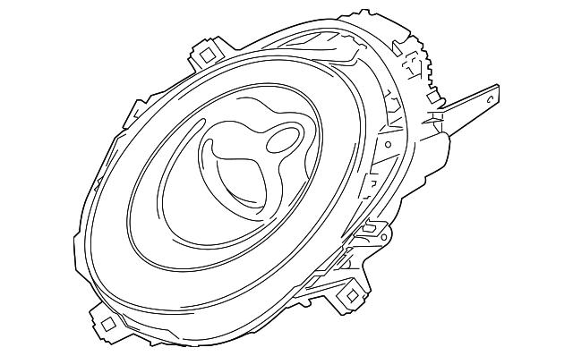 63-11-7-418-867 - Headlamp Assembly Left MINI - 2019-2021 Mini ...