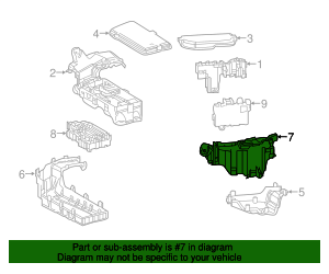 2018-2020 Lexus Main Relay Block 82666-50B20 | OEM Parts Online