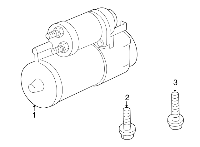 1994-2023 GM Starter Bolt 11610633 | GetOEMParts.com