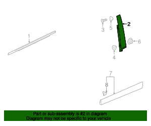 23381675 Applique - New OEM Part From GM Parts Direct | GM Parts Store