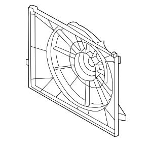 25350-2T500 - Fan Shroud 2014-2015 Kia Optima | Kia.Parts Store