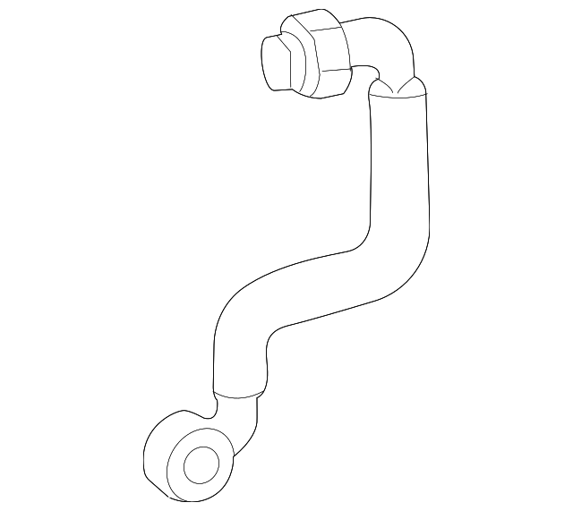 2002-2008 Mercedes-Benz G 500 Coolant Line 463-270-00-96 | MB Parts Center