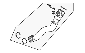 84914123 - Charge Air Cooler Outlet Air Hose - 2021-2023 GM | Findlay Part