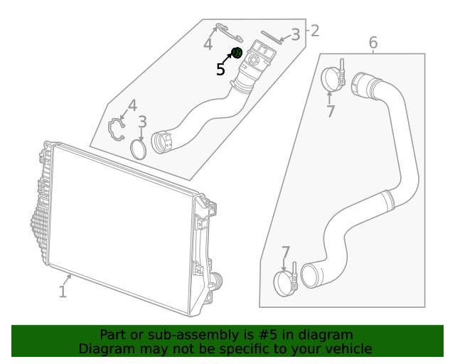 2017-2022 GM Intercooler Temperature Sensor 55494196 | GMPartsDirect.com