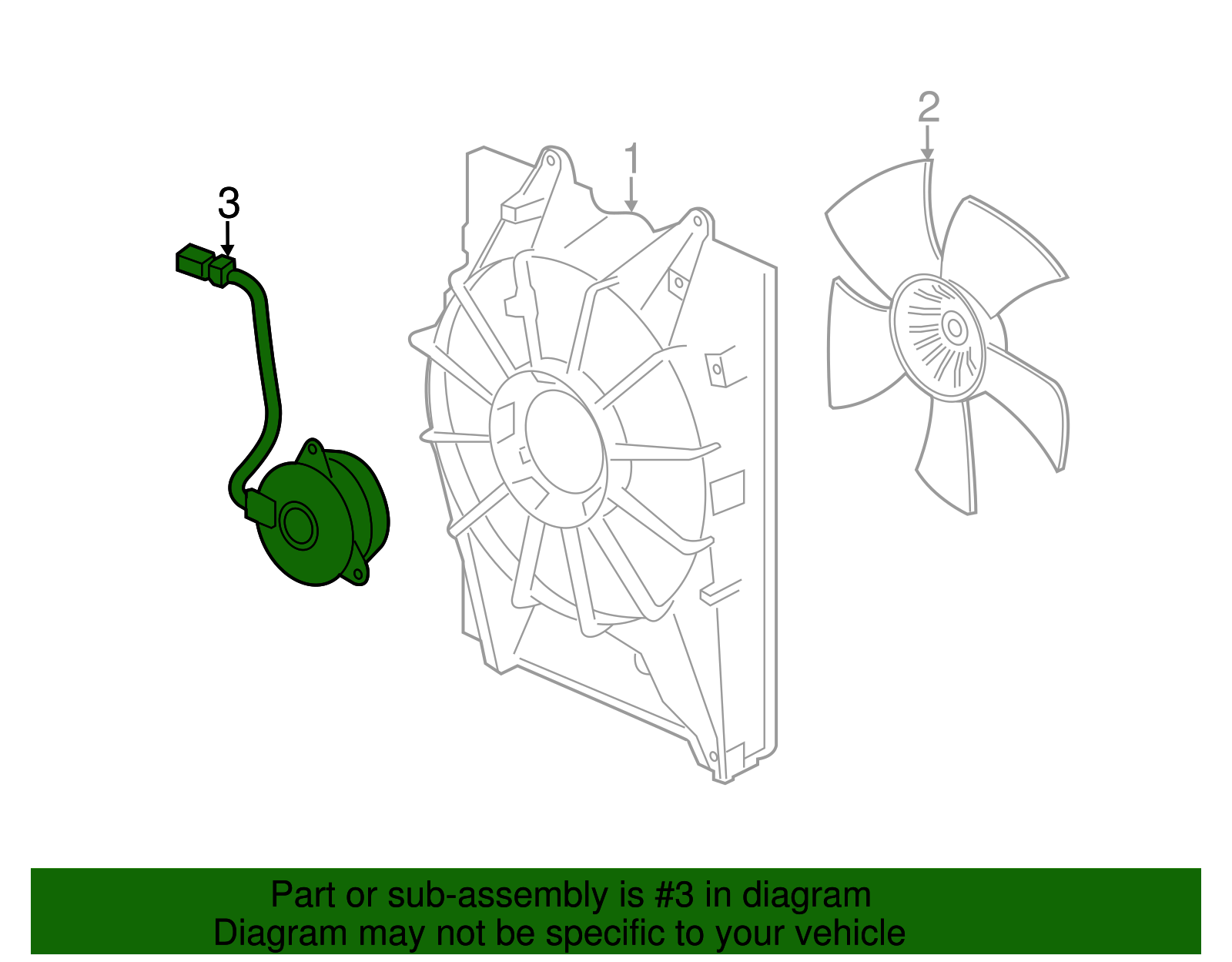 2010-2020 Acura MDX Fan Motor 19030-RYE-A11 | Acura Parts World