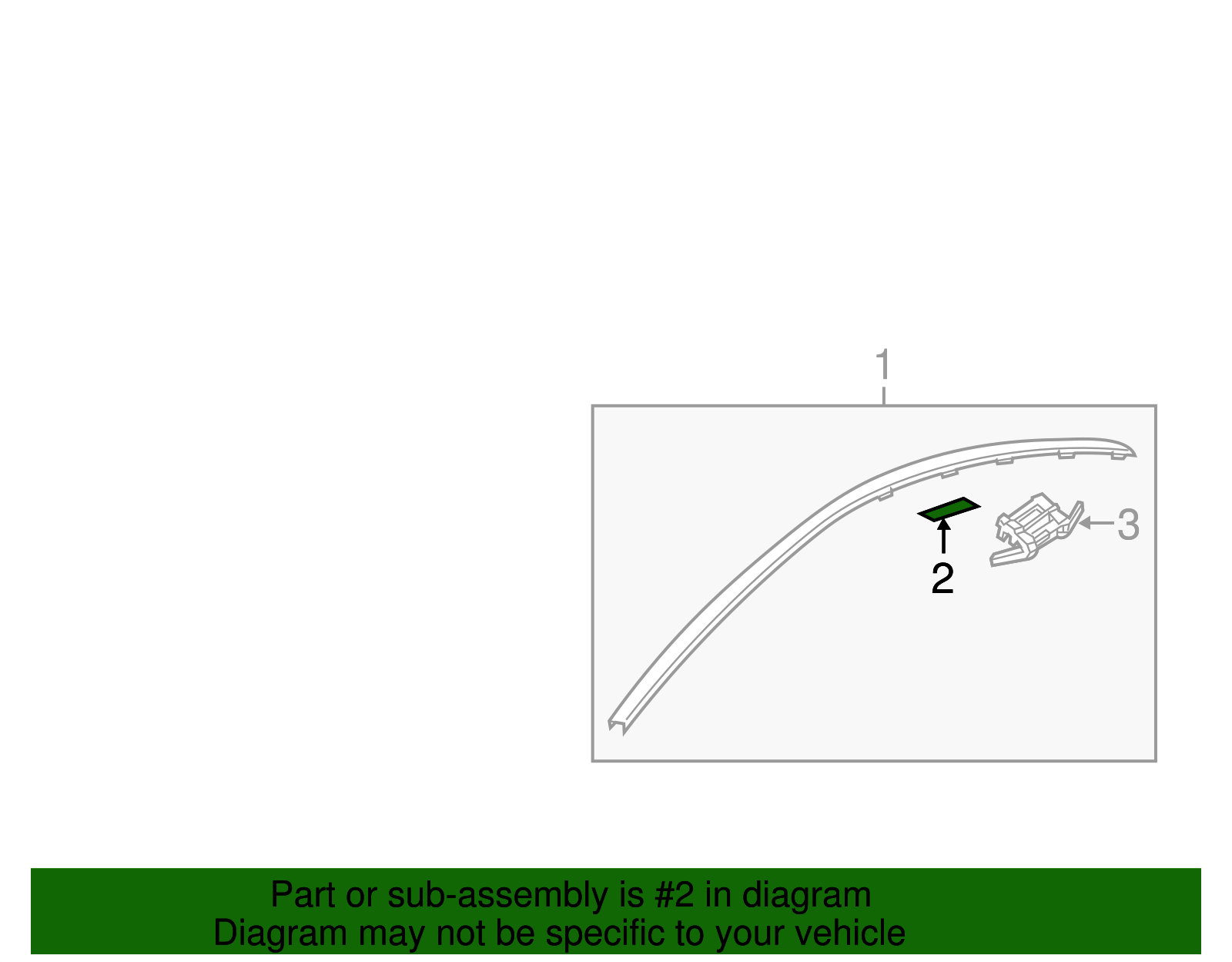 2014-2017 Chevrolet SS Roof Panel Joint Finish Molding Front Cover ...