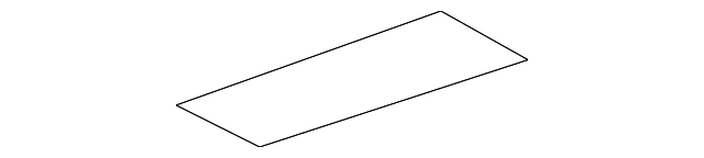 2014-2017 Chevrolet SS Roof Panel Joint Finish Molding Front Cover ...