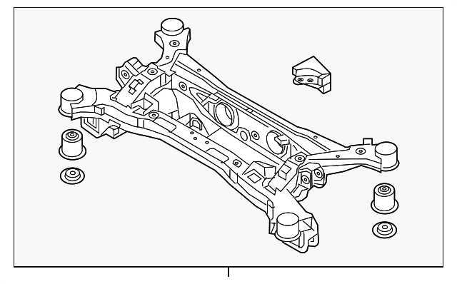 55405-P2500 - Suspension Cross-Member 2024 Kia Sorento | Kia.Parts Store