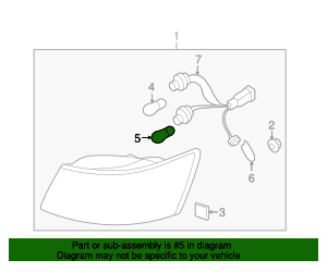 1997-2019 Hyundai Bulb 18642-27007-N | OEM Parts Online