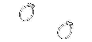 17318-RPY-G01 - Inter-Cooler Pipe Clamp 2017-2024 Honda Civic | Honda ...