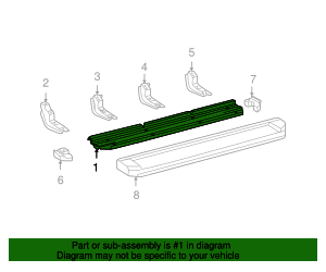 51771-0C020 - Running Board - 2007-2020 Toyota Tundra | OEM Genuine Parts