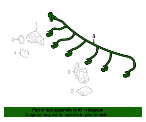 231-540-41-03 - Harness 2017-2019 Mercedes-Benz | Mercedes-Benz USA Parts