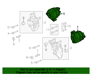 2007-2014 GM Alternator 22817848 GM | GMPartsDirect.com