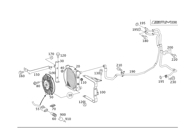 209-505-09-30 - Air Duct 2007-2014 Mercedes-Benz | Mercedes-Benz USA Parts
