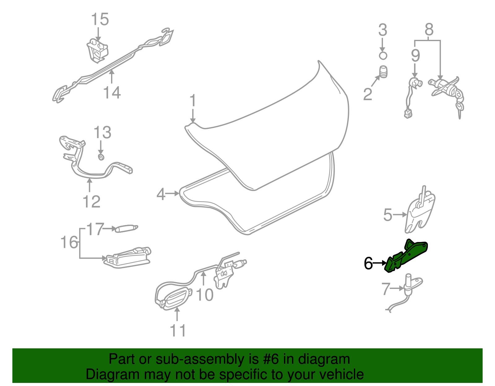 Hyundai - 81220-29000 - Striker - 1995-2006 Hyundai | OEM Hyundai Parts ...