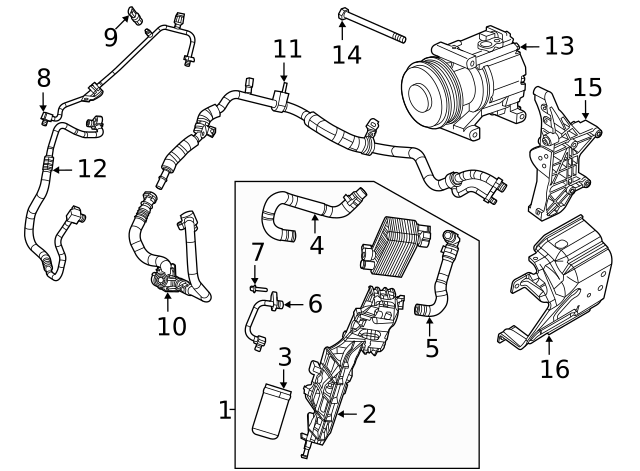 2019-2020 Jeep Renegade Mount Bracket 68476277AA | TascaParts.com