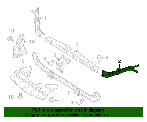 2014-2020 Nissan Rogue Upper Tie Bar 625134cb0a | Retail Performance ...
