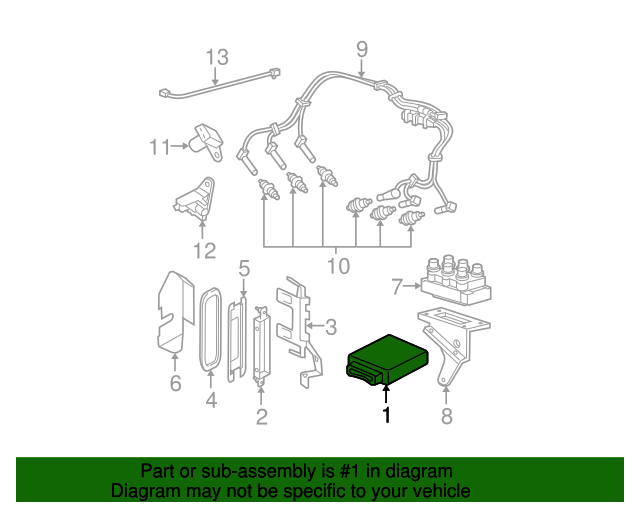 2006-2010 Ford Engine Control Module (ECM) 6L2Z-12A650-BRBRM | Blue ...