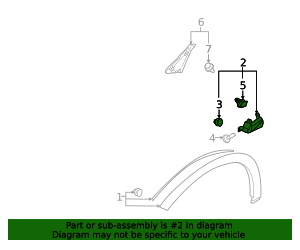 91112XC02B - Lower Molding - 2019-2021 Subaru Ascent | World OEM Parts ...