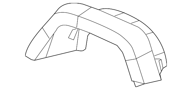 2018-2020 Jeep Wrangler Molding-Wheel Opening Flare - Driver's Side (LH ...