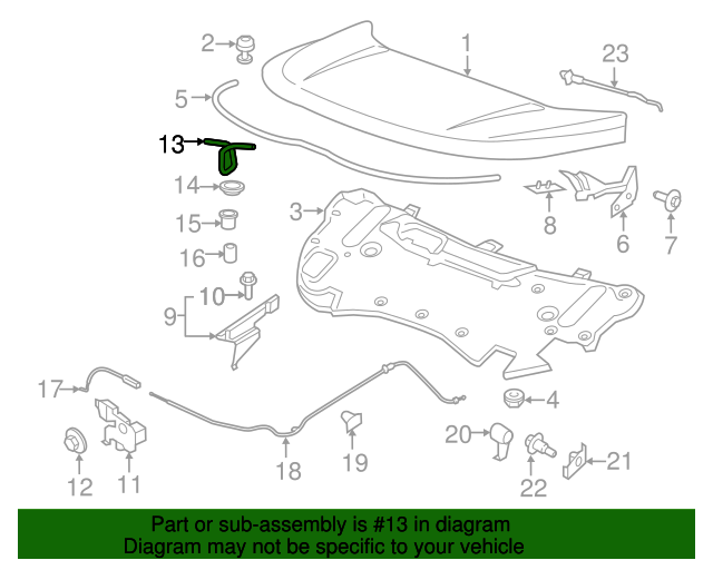 Ford FT4Z-16K689-A - Striker - 2015-2019 Ford | OEM Ford Part
