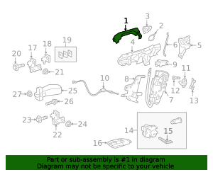099-760-73-00-9859 - Handle, Outside 2019-2021 Mercedes-Benz | Mercedes ...