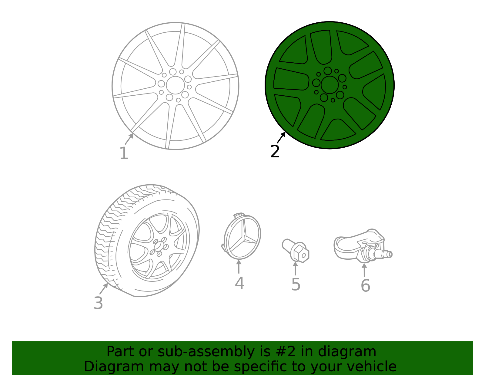 192-400-20-00 - Wheel 2024 Mercedes-Benz AMG GT 55 | AutoNation Parts