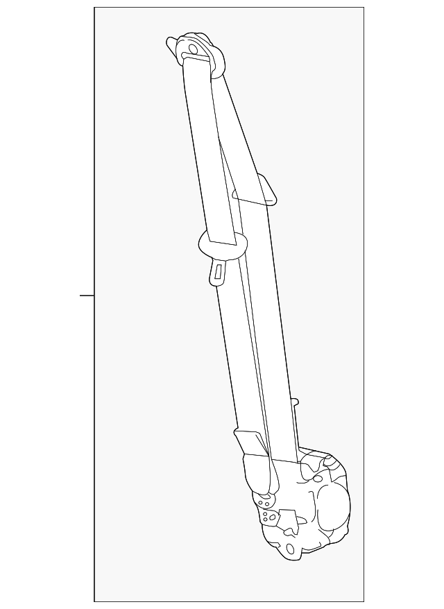 2018 Buick Lap & Shoulder Belt 19366918 | GMPartsDirect.com