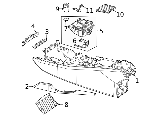 000-906-50-06-9051 - Courtesy Light 2019-2024 Mercedes-Benz | Mercedes ...