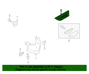87771-B2100 - Trim Molding 2014-2019 Kia Soul | Kia.Parts Store