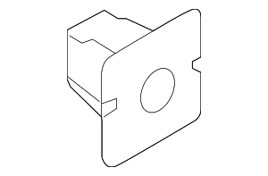 2006-2021 Kia Front Rocker Molding Clip 87714-FD200 | TascaParts.com