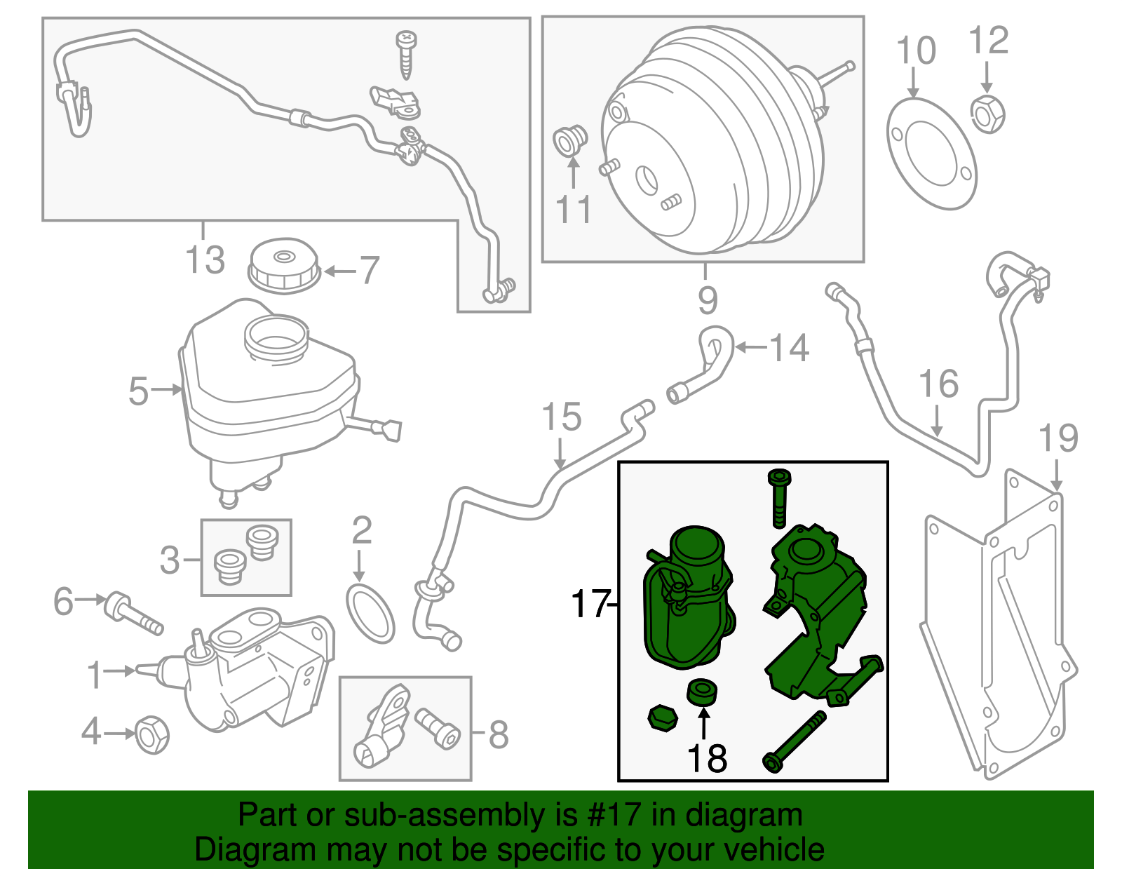 2011-2015 Volkswagen Touareg Vacuum Pump 7P0-614-215-A | OEM Parts Online