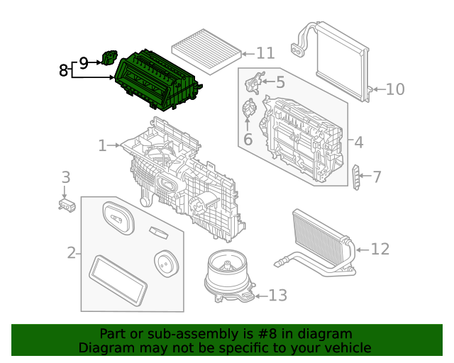 2021 Ford Bronco Sport Air Inlet Duct JX6Z-19A618-F | TascaParts.com