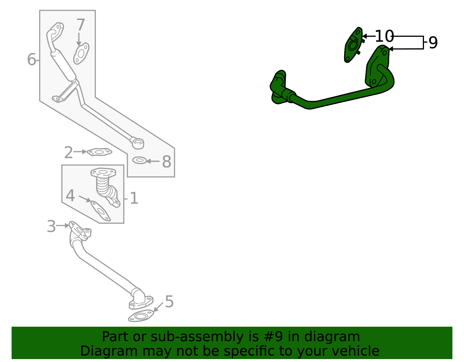 2017-2025 GM PCV Tube 12703822 GM | GMPartsDirect.com