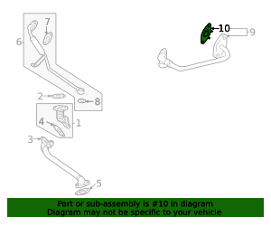 2020-2023 GM Positive Crankcase Ventilation Tube Gasket 12671847 GM ...