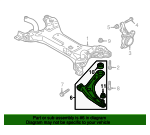 4013A500 - Lower Control Arm 2016-2022 Mitsubishi | Mitsubishi Direct Parts