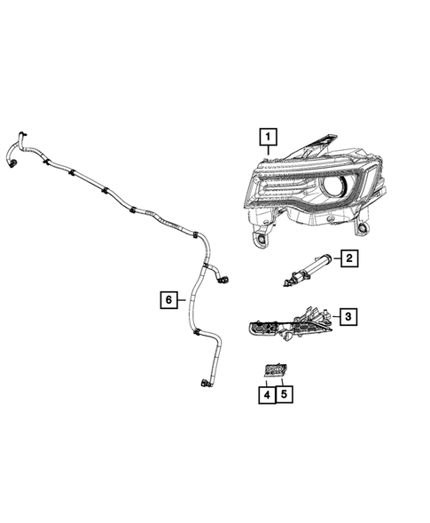 Wiper and Washer System for 2015 Jeep Grand Cherokee | Mopar Factory Parts