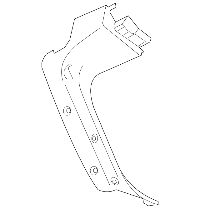 51497484142 - 2018-2023 BMW X3 Side Gate Trim (51-49-7-484-142) | BMW ...