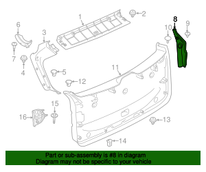 Genuine BMW 51-49-7-414-191 | Side Cover | FREE Shipping on Most Orders ...