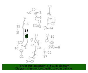 1996-2025 GM Door Lock Striker Plate 21121836 GM | GMPartsDirect.com