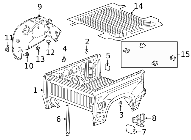 2019-2024 GM F Housing (Replaces Part Number 84492775) 84745948 GM ...