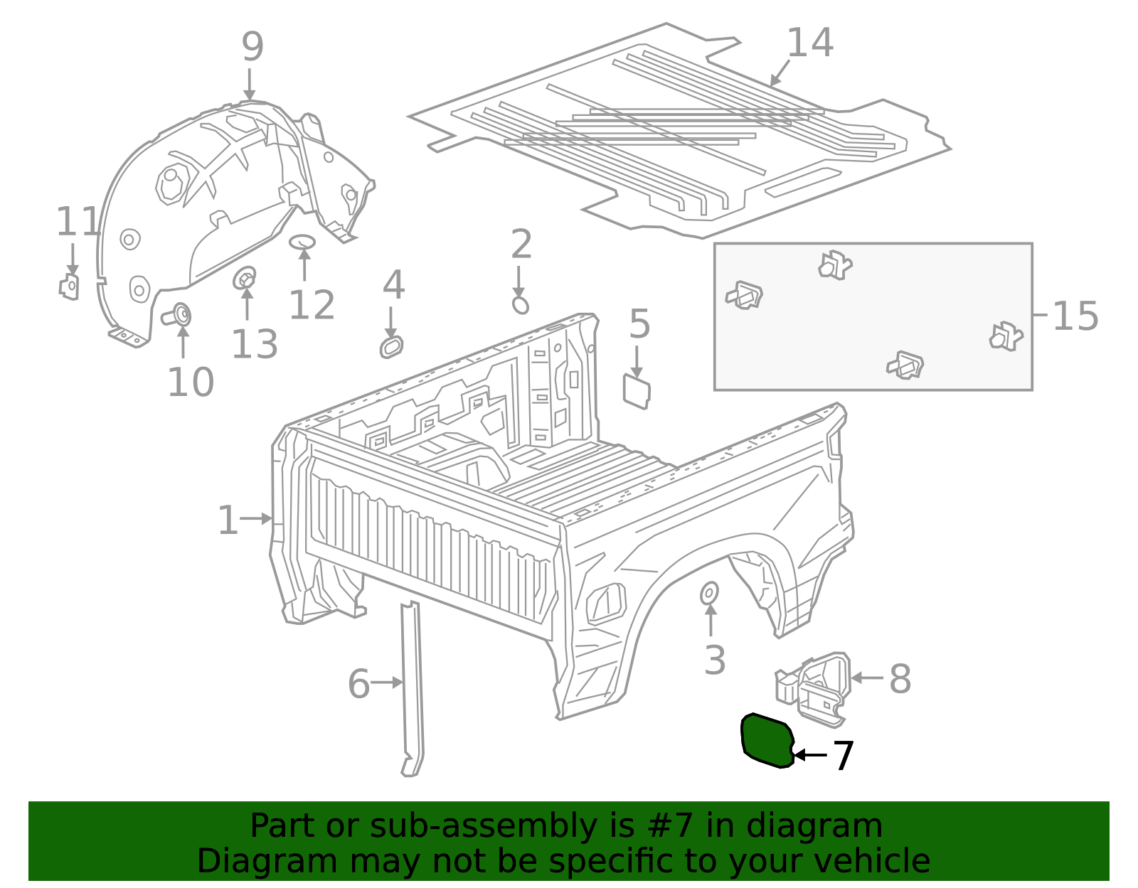 84745977 - Fuel Door 2019-2025 GM | GM Parts Warehouse