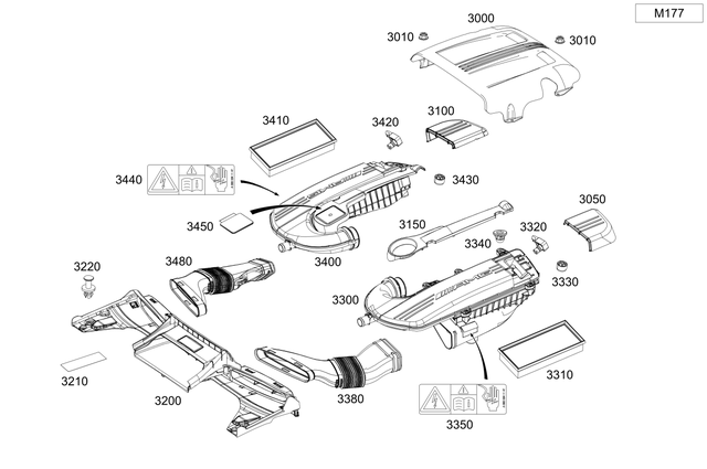 177-090-24-82 - Accordion Hose 2015-2023 Mercedes-Benz | Mercedes-Benz ...