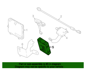 28275-6FL0B - Control Box 2018 Nissan Altima | Nissan Parts ...