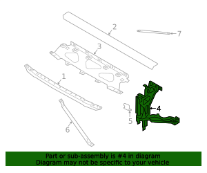 51-64-7-421-709 - Mount Panel - 2019-2023 BMW | BMWPartsHub