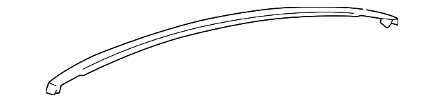 2006-2014 Lexus Roof Drip Molding 75556-53040-C1 | AutoNationParts.com