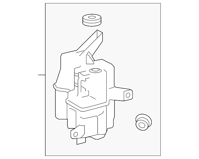 85355-47021 - Washer Fluid Reservoir - 2012-2015 Toyota | OEM Genuine ...