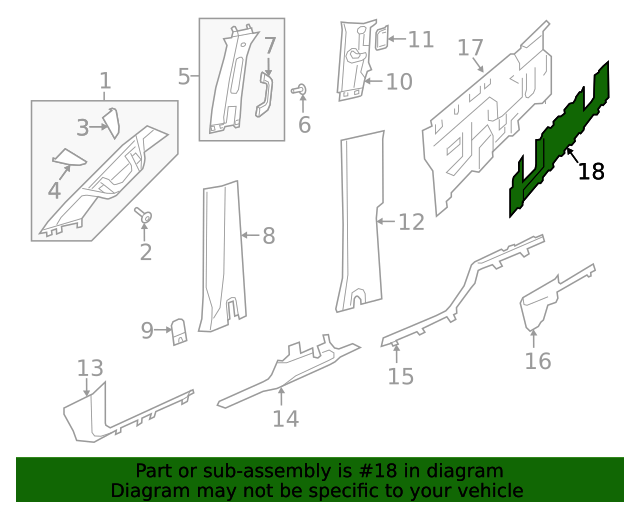 2019-2022 Ram 1500 Silencer 68492288AA | TascaParts.com