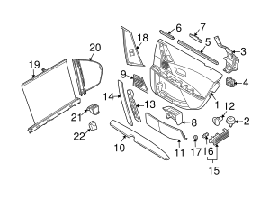 61316951966 - 2004-2010 BMW Door Window Switch (61-31-6-951-966) | BMW ...