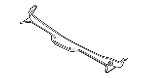 2002-2008 BMW Cowl Grille 51717065284 | OEM Parts Online